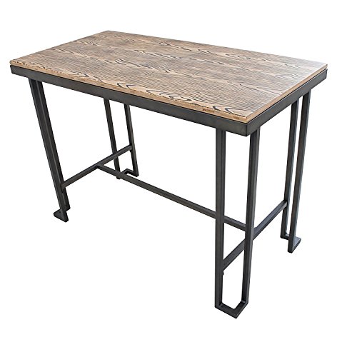 Roman Counter Table - Antique, Brown Wood