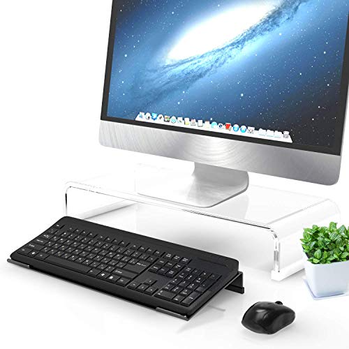 Richboom Computer Keyboard Stand Tilt PC Keyboard Stand Riser for Easy ...