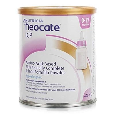 Buy Nutricia Neocate LCP 400g Amino Acid Based Infant Formula Powder ...