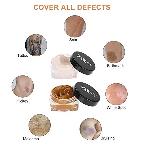 Scar Concealer,Concealer Cream, Tattoo Concealer, cover stick concealer ...