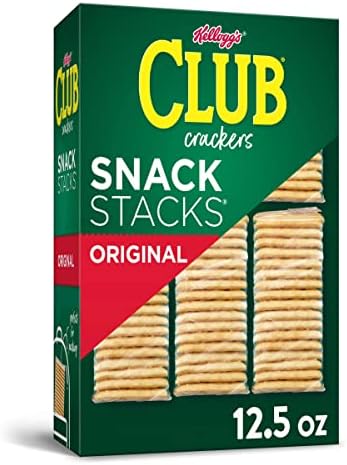 Club Snack Stacks Crackers, Lunch Snacks, Snack Crackers, Original, 12 ...