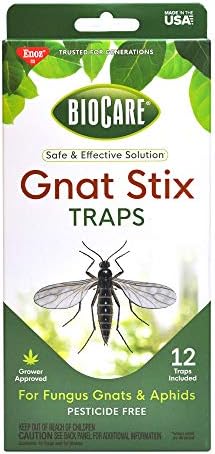 Enoz BioCare Gnat Stix for Fungus Gnats and Aphids, Pest Control for ...