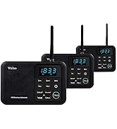 Amazon.com : Wuloo Intercoms Wireless for Home 1 Mile Range 22 Channel ...