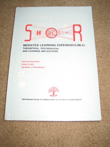 Mediated Learning Experience (MLE): Theoretical, Psychosocial and ...