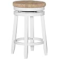 Amazon.com: Powell Furniture Linon Morgan 25.5" Wood Counter Stool in ...