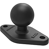 Amazon.com: RAM Mounts GPS Round Plate with Ball RAM-B-202U with B Size ...