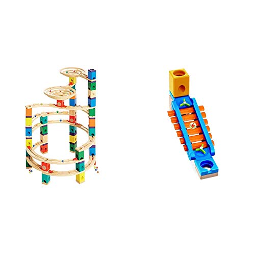Award Winning Hape Quadrilla Wooden Marble Run Construction - The ...