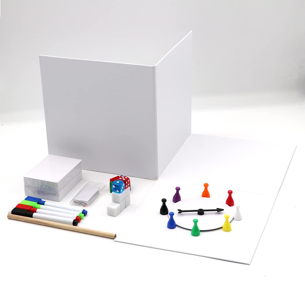 Mua Make Your Own Board Game Kit Contains Board Game Box,Blank Game Board and Accessories,DIY ...