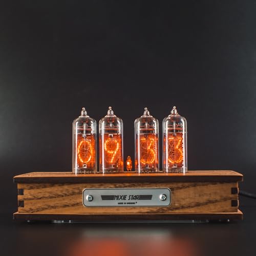 Nixie Star Authentic Nixie Tube Clock Bundle with Spare Nixie Tube ...