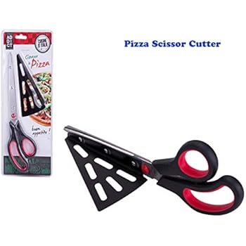 Amazon.com: Pizza Scissor Cutter Multifunctional Kitchen Big Scissors, Chef Stainless Steel ...
