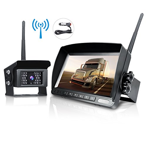Toguard Digital Wireless Backup Camera Kit 7 Inch Screen Monitor ...