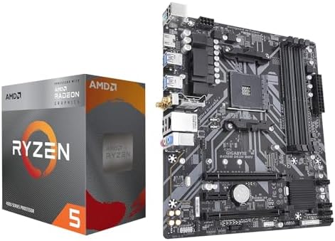 INLAND Micro Center AMD Ryzen 5 4600G 6-Core, 12-Thread Unlocked Desktop Processor with Wraith ...