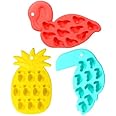 Amazon.com: Silicone Tropical Ice Cube Trays- Flamingo, Tropical Bird ...