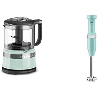 Amazon.com: KitchenAid KFC3516IC 3.5 Cup Food Chopper, Ice & Variable ...