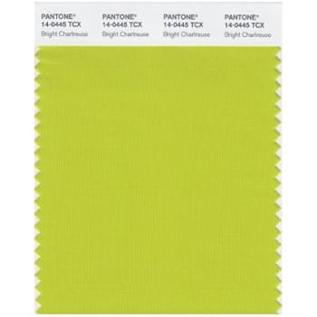 PANTONE Smart 14-0445X Color Swatch Card, Bright Chartreuse - House ...