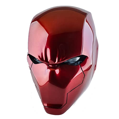 Red Hood Cosplay Helmet Red Hood Mask Costume Red Hood Cosplay ...