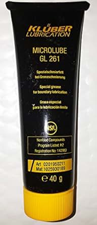 Kluber Microlube GL261 Special Lubricating Grease 40g Tube: Amazon.com ...