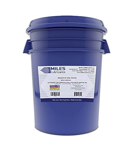 MILES LUBRICANTS Sxr 5w20 Api GF-6/Sn Plus, Full Synthetic Motor Oil 5 ...