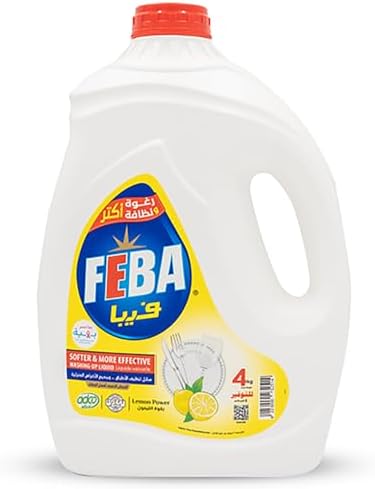 Feba Liquid Dish Cleaner With Limon Scent , 4 kg price in UAE | Amazon ...