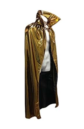 Amazon.com: Luchador Adult Size 54" Metallic Halloween Costume Cape Top ...