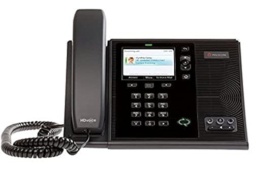 Polycom CX600 IP Phone Polycom CX600 IP Phone 2200-15987-025 POE (Power ...