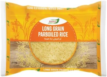 FRESHCO LONG GRAIN PARBOILED RICE 5 Kg price in Saudi Arabia | Amazon ...
