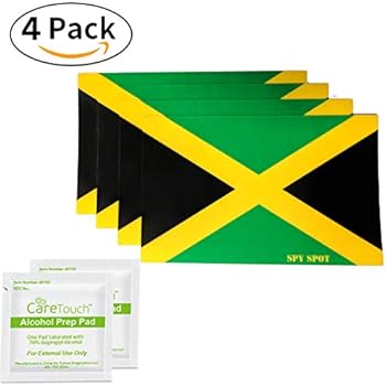 Amazon.com: Car Chrome Decals CBSHD103 Jamaica Flag Jamaican Emblem ...