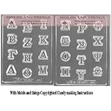 Amazon.com: CK Products 7/8-Inch Greek Alphabet Chocolate Mold: Candy ...