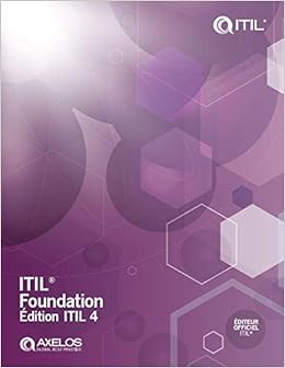 ITIL 4 foundation (French edition): ITIL 4 Edition: Amazon.co.uk ...