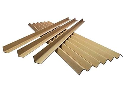 50 x 1M Long Cardboard Edge Guard Pallet Protectors 35mm L Profile ...