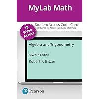 Amazon.com: Algebra and Trigonometry -- MyLab Math with Pearson eText ...