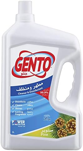Gento Cleaners and Disinfectant Pine, 3 Liter price in Saudi Arabia ...