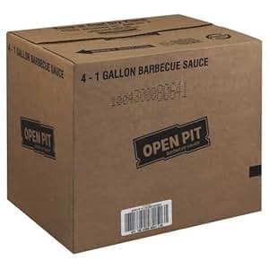 Amazon.com : Open Pit Hickory Barbecue Sauce Jug, 1 Gallon -- 4 per ...