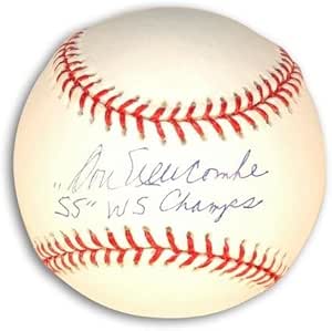 Amazon.com: Signed Don Newcomb Ball - with"55 WS Champs" Inscription ...
