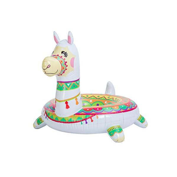 JOYIN Inflatable Llama Pool Float 43.5”, Pool Tubes, Fun Beach Floaties ...