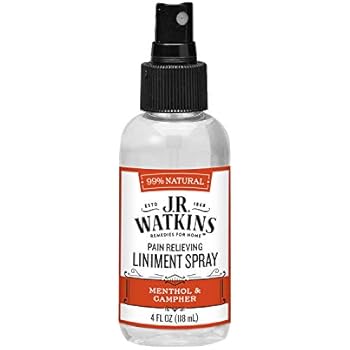 Amazon.com : J.R. Watkins Liniment Spray, Pain Relieving, Original, 4 ...