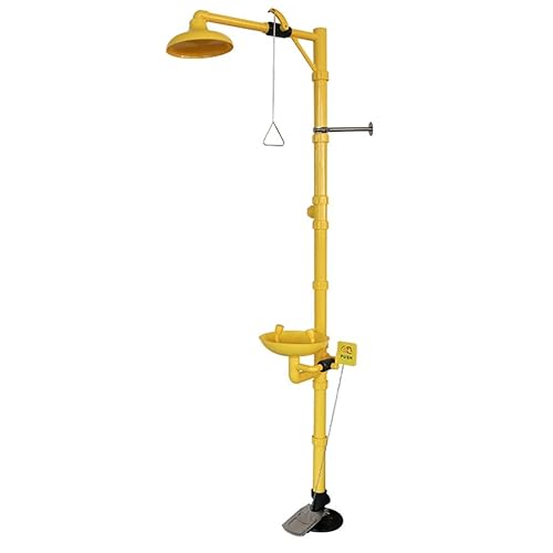 BBGS Combination Eyewash Station, Stainless Steel Bowl Eye and Face ...