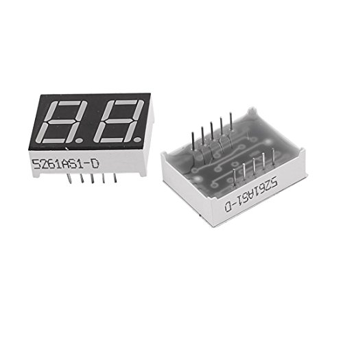 Uxcell 2 Pcs Common Cathode 10 Pin 2 Bit 7 | Desertcart INDIA