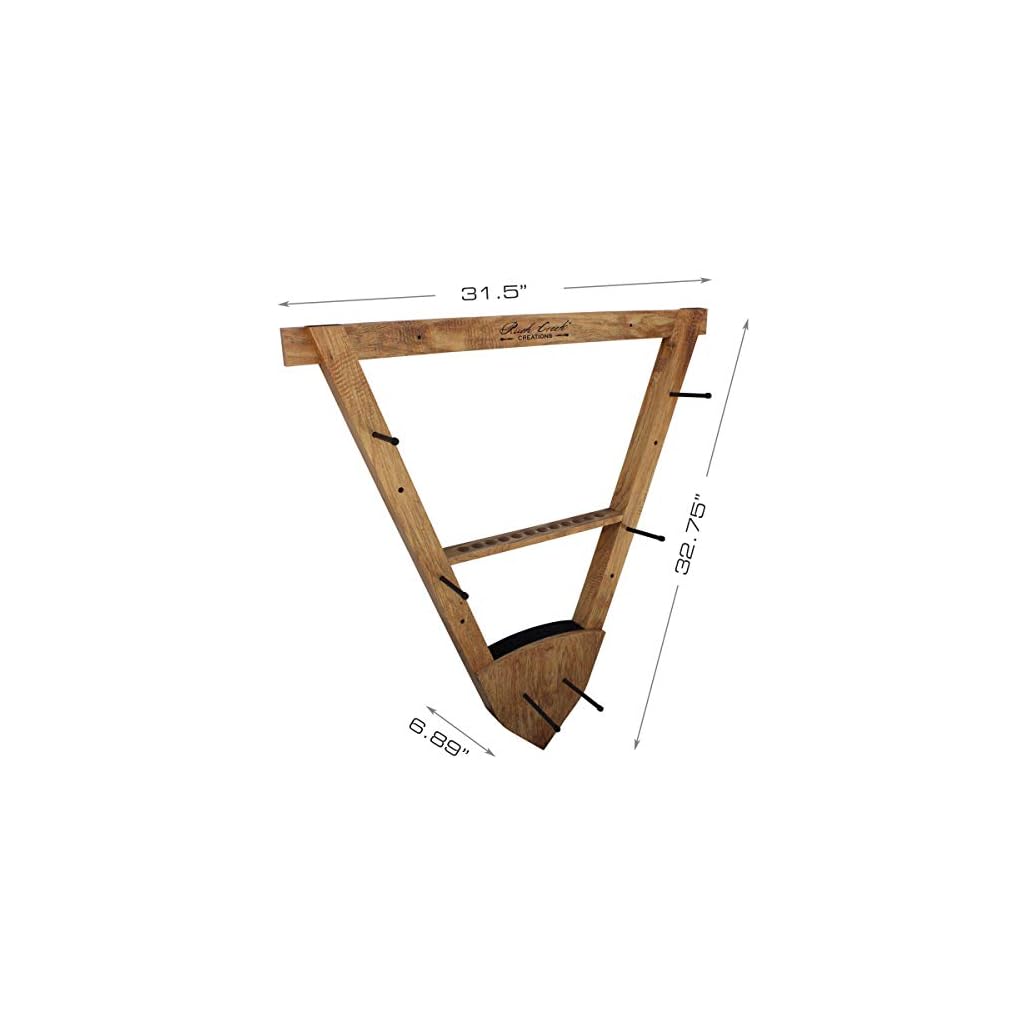 Rush Creek Creations 3 Bow 12 Arrow Wall Rack | Crossbow Supplies