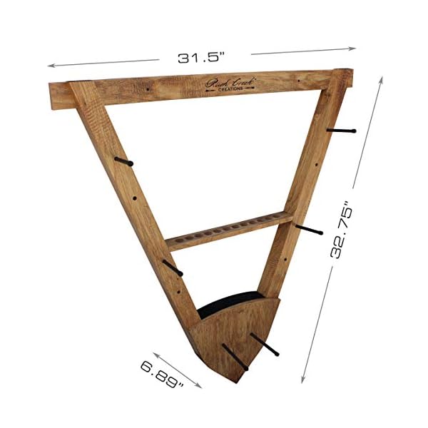 Rush Creek Creations 3 Bow 12 Arrow Wall Rack | Crossbow Supplies
