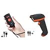 Tera Mini 1D 2D QR Wireless Barcode Scanner and Reader Bundle (1100D ...