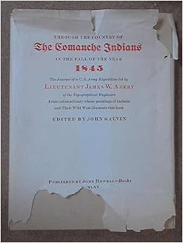Through The Country Of The Comanche Indians In The Fall Of The Year ...