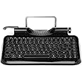 Amazon.com: KnewKey RYMEK Typewriter-Style Retro Mechanical Wired ...