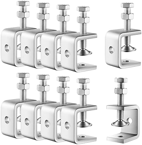 NALACAL 304 Stainless Steel C Clamp, Mini Tiger Clamp, 1Inch Heavy Duty ...