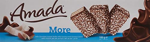 Amada Chocolate and More Coconut Coated Biscuits, 100 gm price in Egypt ...
