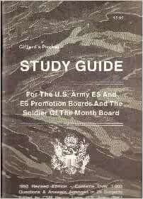 Giffard's Pocket Study Guide for the U.S. Army E5 and E6 Promotion ...