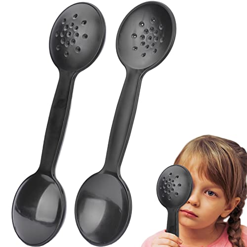 2Pcs Dual-Use Pinhole Eye Occluder for Eye Optics Low Vision Eye Charts ...