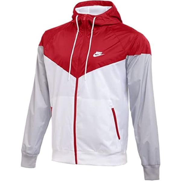nike red windrunner jacket