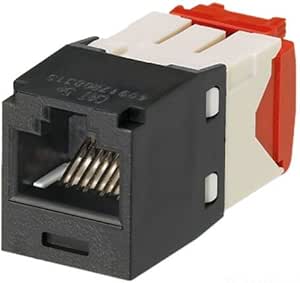 Panduit Mini-Com Cat5e Modular Jack, Black CJ5E88TGBL: Amazon.ca ...