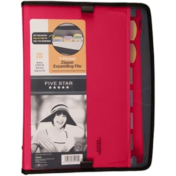Amazon.com : Five Star Expanding File, 7-Pocket Expandable Folder ...
